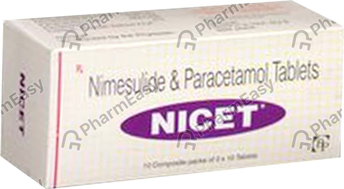 Nicet Tablet: Uses, Side Effects, Price & Dosage | PharmEasy
