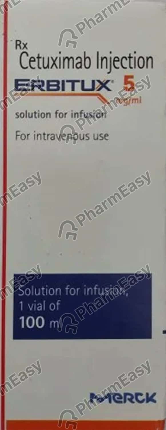 Erbitux 5 MG/ML Solution For Infusion (100): Uses, Side Effects, Price ...