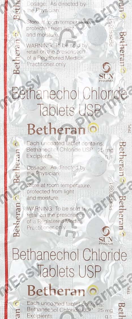Betheran 25 MG Tablet (10): Uses, Side Effects, Price & Dosage | PharmEasy