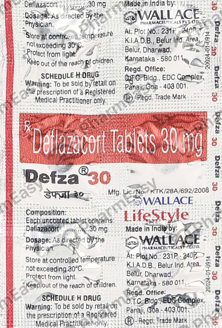 Cordef 30 MG Tablet (10): Uses, Side Effects, Price, Dosage ...