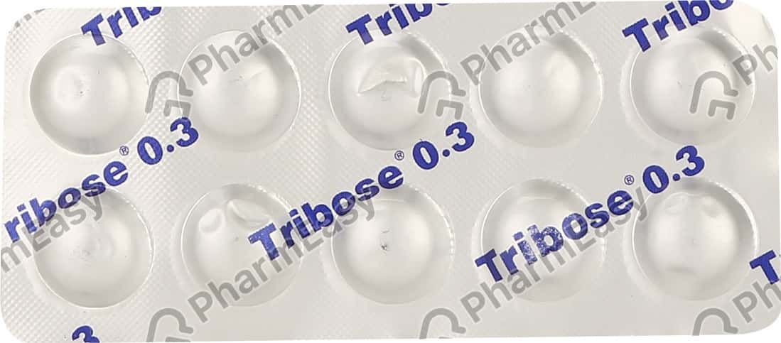 Tribose 0.3 MG Tablet (10): Uses, Side Effects, Price & Dosage | PharmEasy