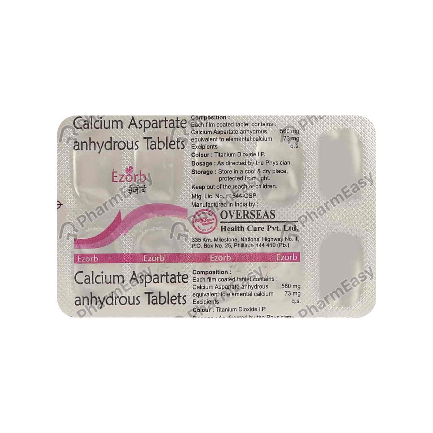 Ezorb 560mg Strip Of 10 Tablets - Uses, Side Effects, Dosage ...