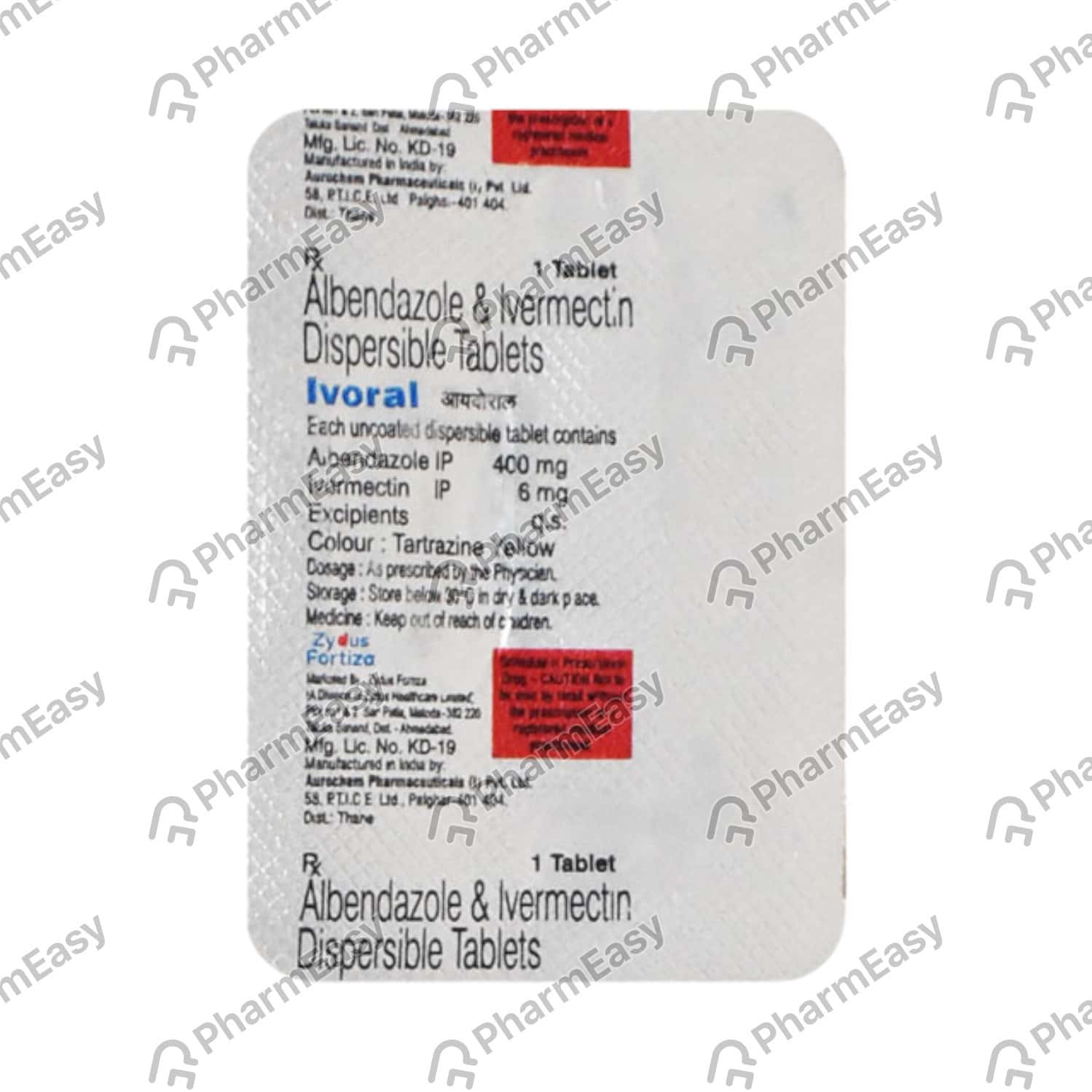 Ivoral Strip Of 1 Tablet: Uses, Side Effects, Price & Dosage | PharmEasy