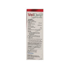 Veldrop 0.5 %W/V Eye Drop (10) - Uses, Side Effects, Dosage ...