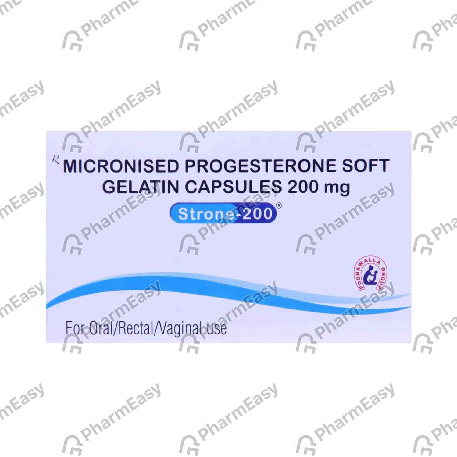Strone 200 MG Oral/Vaginal/Rectal Capsule (10): Uses, Side Effects ...