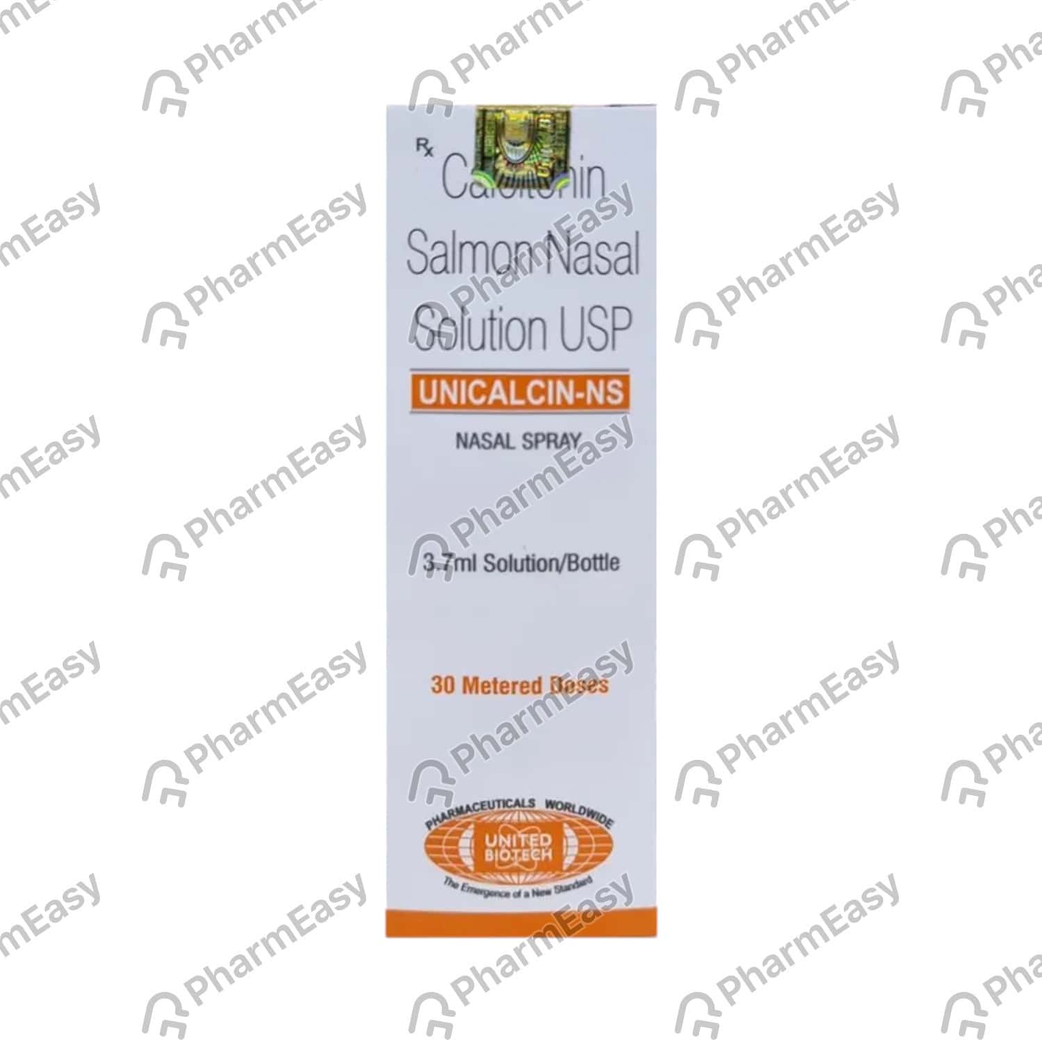 Unicalcin Ns Nasal Spray (3.7): Uses, Side Effects, Price & Dosage ...