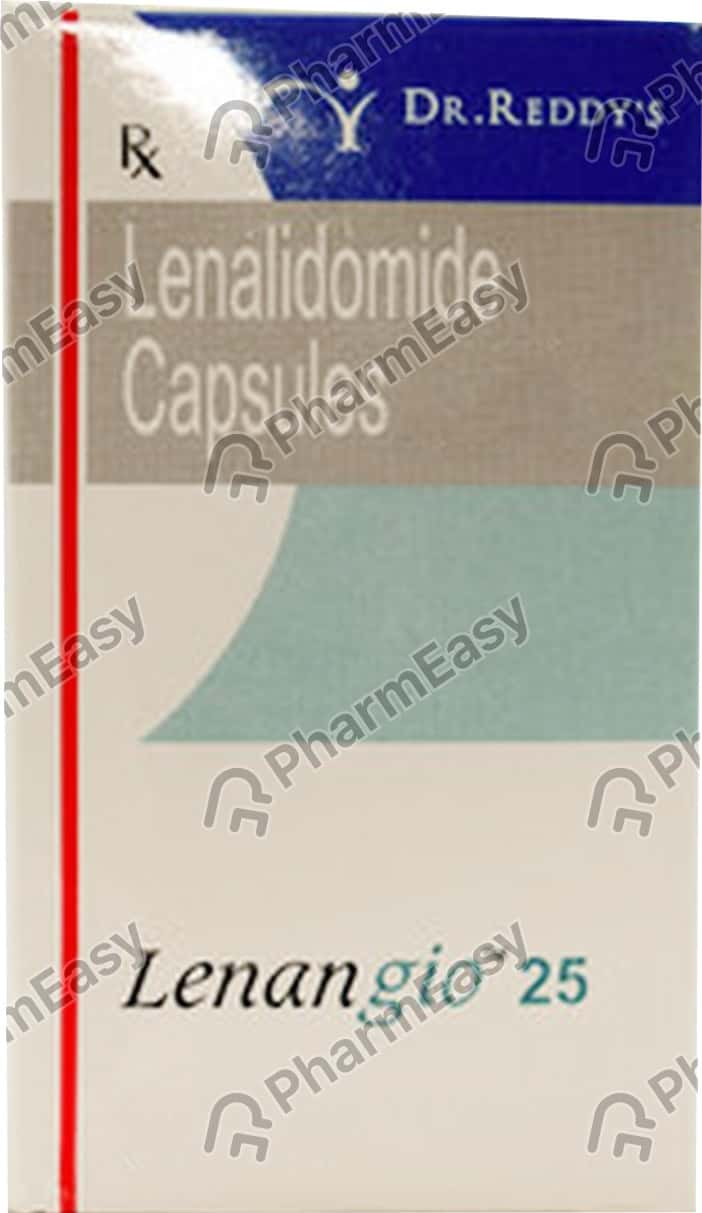 Lenangio 25 MG Capsule (10): Uses, Side Effects, Price & Dosage | PharmEasy