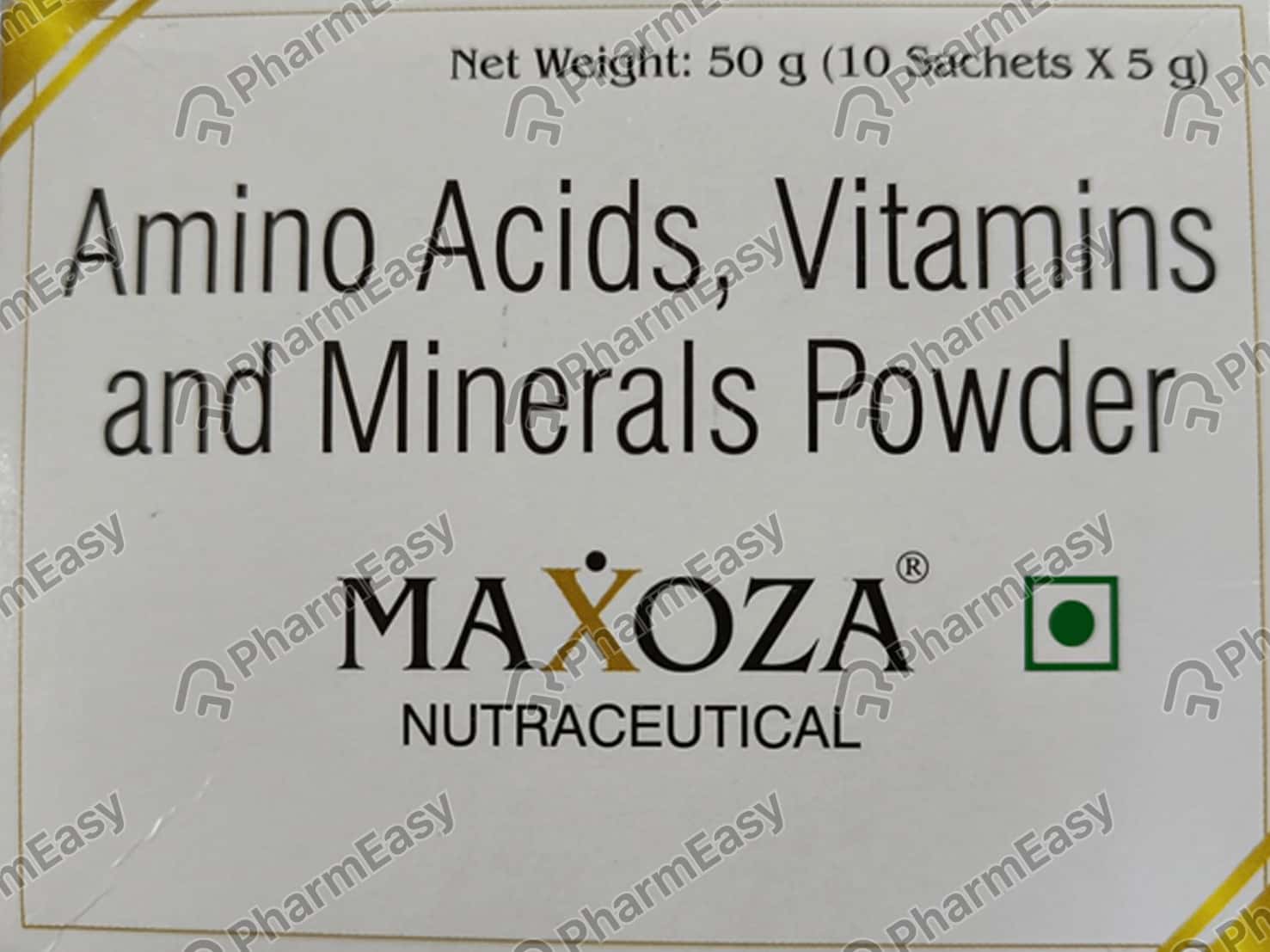 Buy Maxoza Sachet Of 5gm Oral Powder (Green) Online & Save Up to 24% at ...
