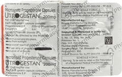 Utrogestan 200 MG Oral/Vaginal Capsule (7): Uses, Side Effects, Price ...