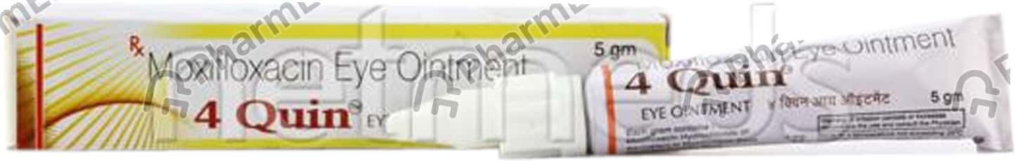 4 Quin 0.5 % Eye Ointment (5): Uses, Side Effects, Price & Dosage ...