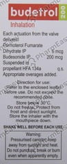 Budetrol 200mcg Box Of 120md Metered Dose Inhaler: Uses, Side Effects ...