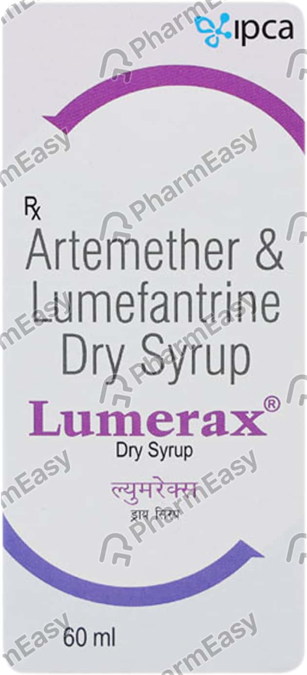 Lumerax Bottle Of 60ml Dry Syrup: Uses, Side Effects, Price & Dosage ...
