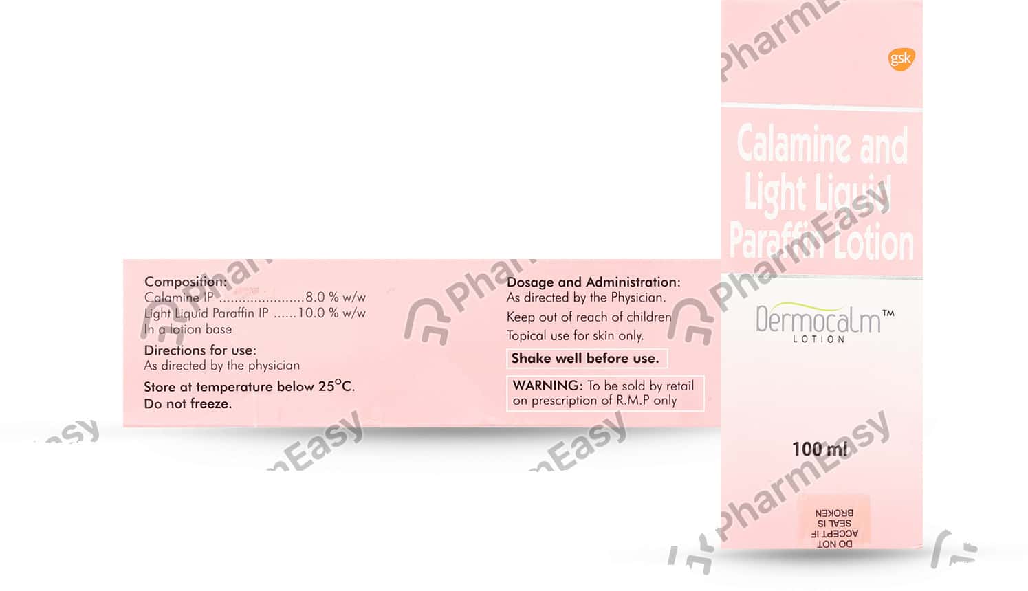 Buy DERMOCALM LOTION 100ML Online & Get Upto 60% OFF at PharmEasy