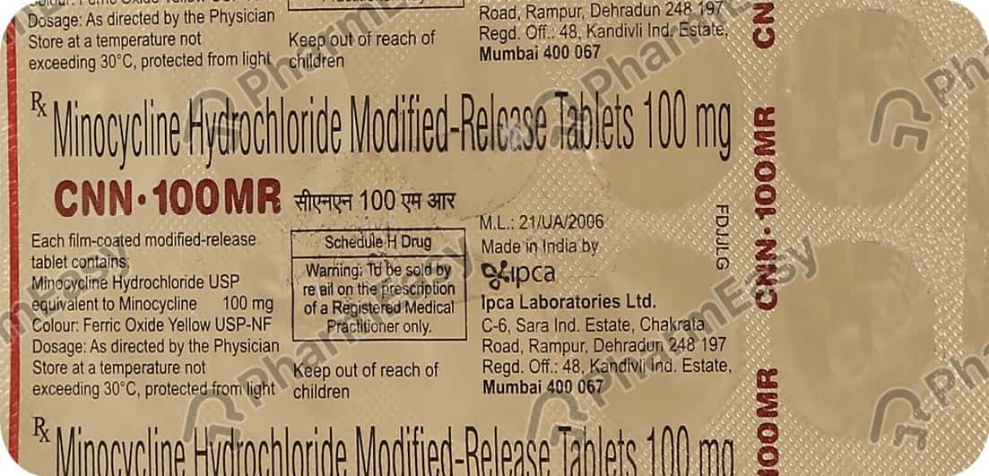 Cnn 100 MG Tablet (10): Uses, Side Effects, Price & Dosage | PharmEasy