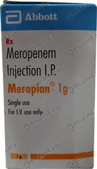 Meroplan 1 G Powder For Injection (1): Uses, Side Effects, Price ...