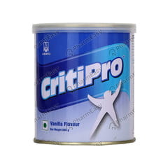 Buy Critipro Vanilla Powder 200gm Online at Flat 18% OFF* | PharmEasy