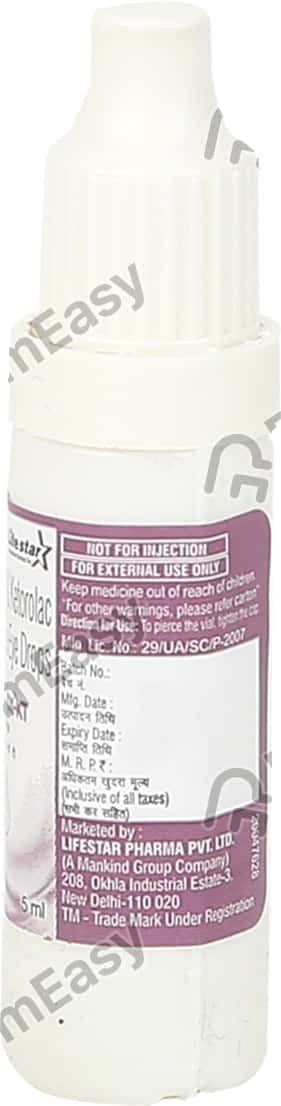 Mahaflox Kt Bottle Of 5ml Eye Drops: Uses, Side Effects, Price & Dosage ...