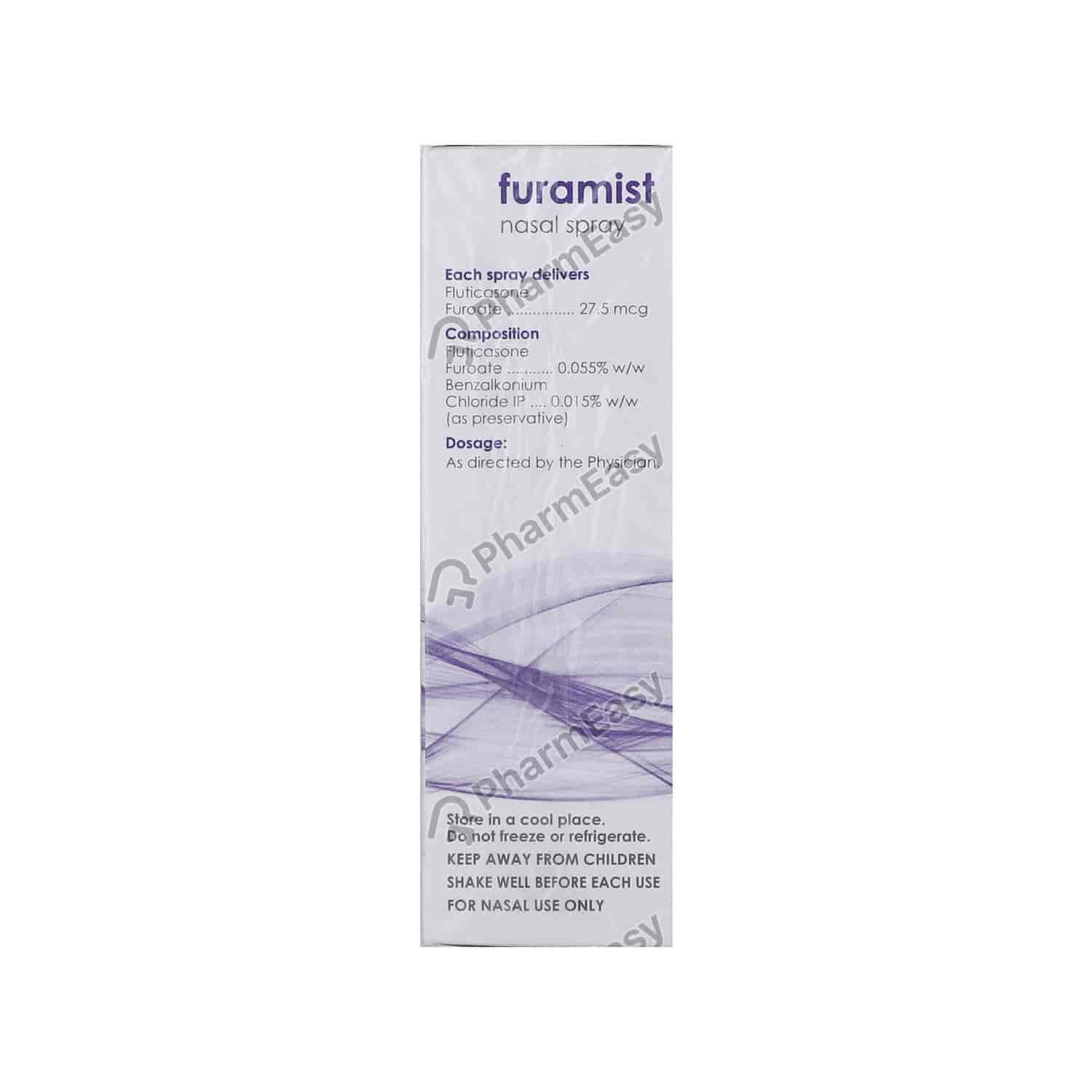 Buy Furamist Nasal Spray 6gm Online at Flat 18% OFF* | PharmEasy
