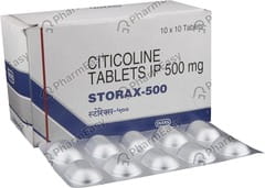 Storax 500 MG Tablet (10): Uses, Side Effects, Price & Dosage | PharmEasy