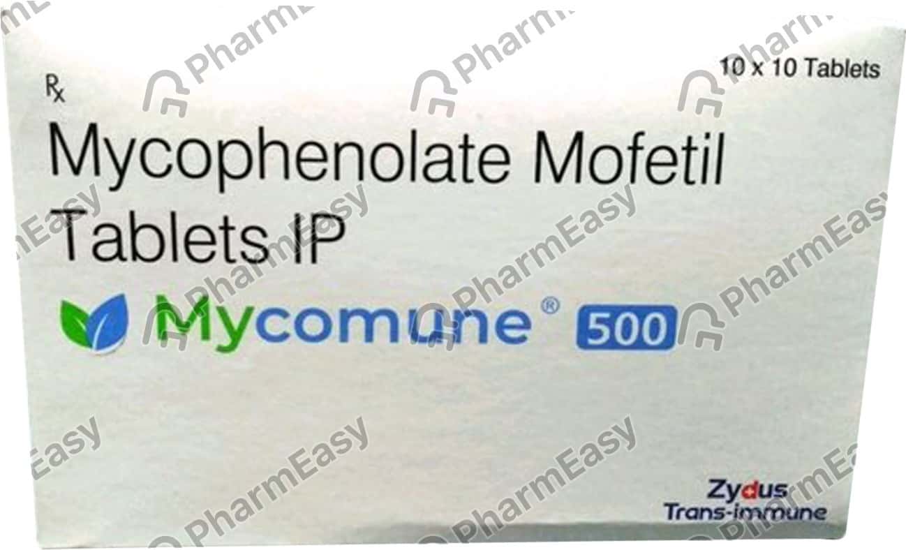 Mycomune 500 MG Tablet (10): Uses, Side Effects, Price & Dosage | PharmEasy