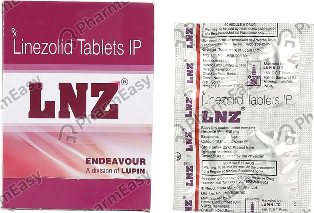 Lnz 600 MG Tablet (4): Uses, Side Effects, Price & Dosage | PharmEasy