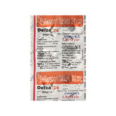 Defza 24 MG Tablet (6) - Uses, Side Effects, Dosage, Composition ...