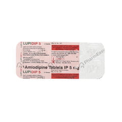 Buy Lupidip 5 MG Tablet (10) Online at Flat 18% OFF* | PharmEasy