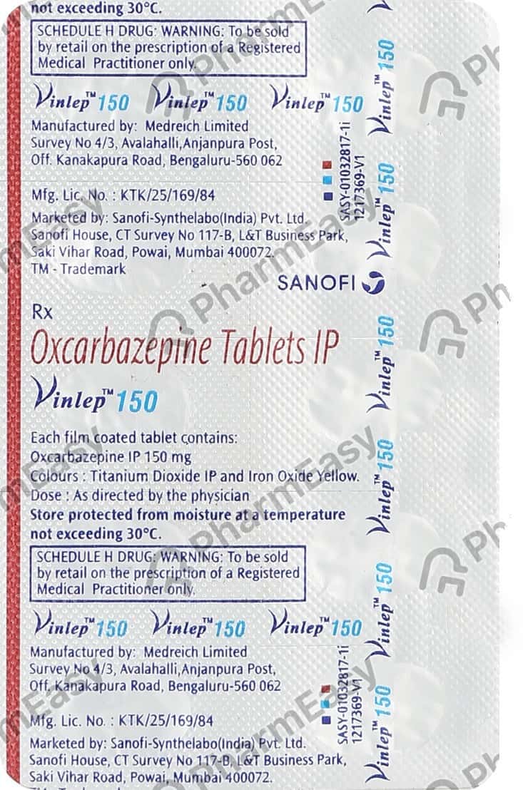 Vinlep 150 MG Tablet (10): Uses, Side Effects, Price & Dosage | PharmEasy