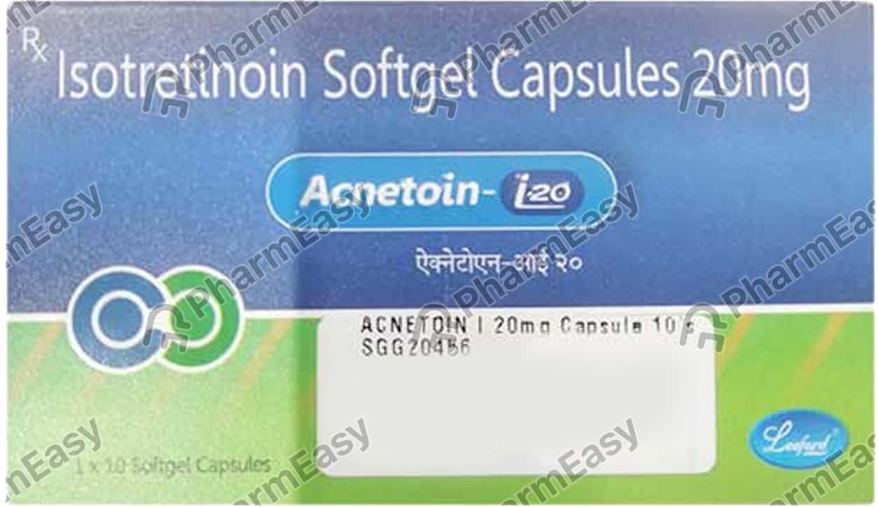 Acnetoin 20mg Capsule: Uses, Side Effects, Price, Dosage & More Info ...