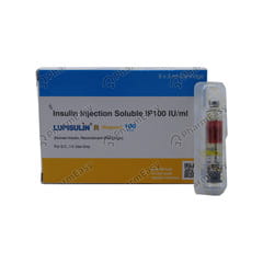 Lupisulin R 100 IU Injection (3) - Uses, Side Effects, Dosage ...