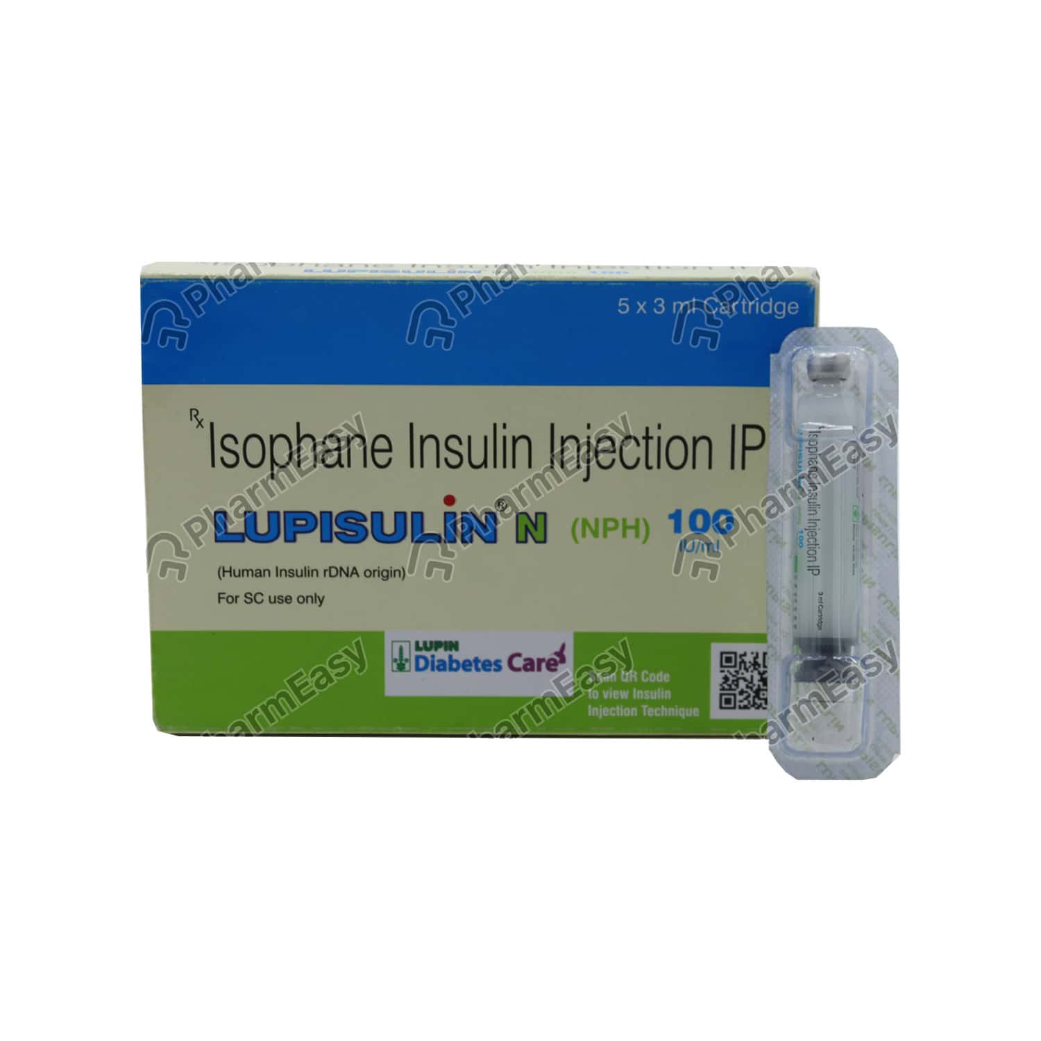 Lupisulin N 100 IU Injection (3) - Uses, Side Effects, Dosage ...