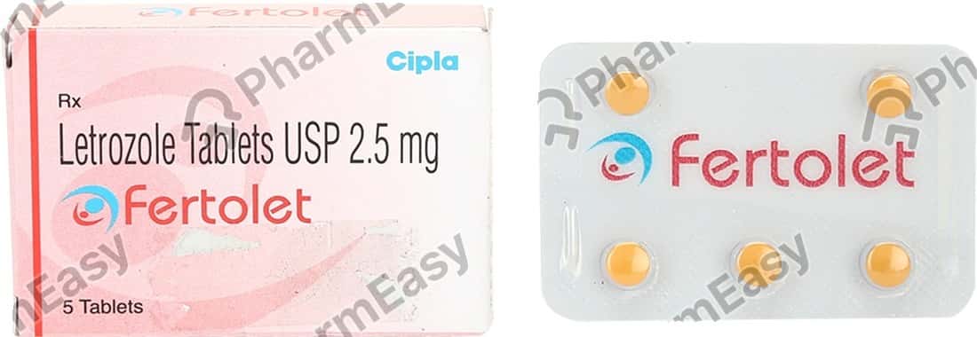 Fertolet 2.5 MG Tablet (5): Uses, Side Effects, Price & Dosage | PharmEasy