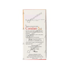 Coralan 5 MG Tablet (14) - Uses, Side Effects, Dosage, Composition ...