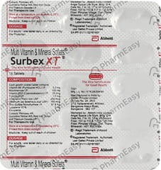 Surbex XT Tablet: Uses, Side-effects, Price, Dosage & More Info - PharmEasy