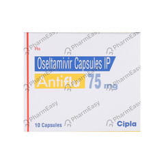 Antiflu 75 MG Capsule (10) - Uses, Side Effects, Dosage, Composition ...