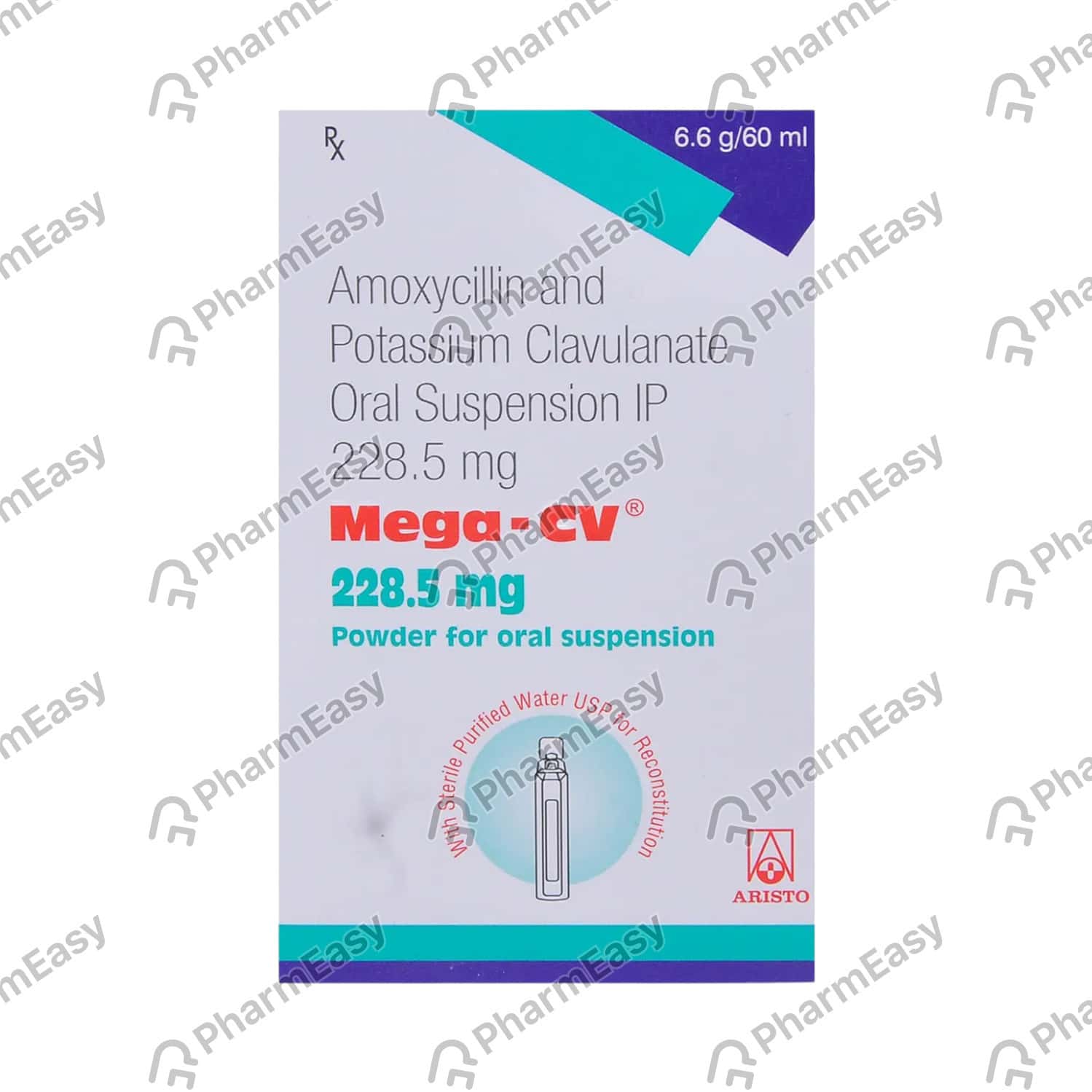 Mega Cv Bottle Of 60ml Dry Syrup: Uses, Side Effects, Price & Dosage ...