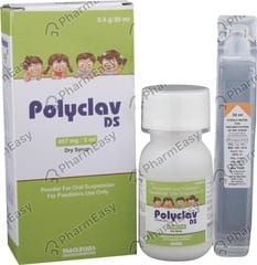 Polyclav DS Dry Syrup: Uses, Side-effects, Price, Dosage & More Info ...
