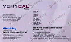 Vehycal Strip Of 10 Tablets: Uses, Side Effects, Price & Dosage | PharmEasy