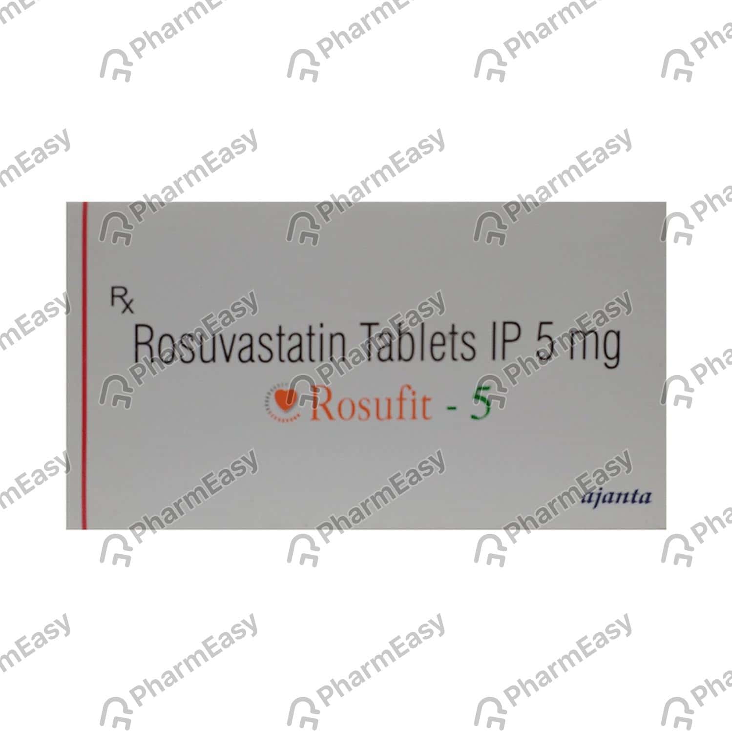Rosufit 5 MG Tablet (10): Uses, Side Effects, Price & Dosage | PharmEasy