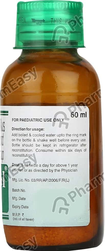 Rinifol Dry Syrup 60ml: Uses, Side Effects, Price & Dosage | PharmEasy