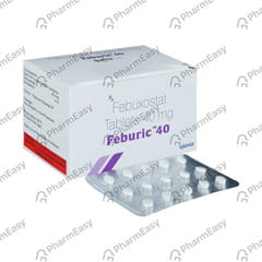Feburic 40 MG Tablet (7): Uses, Side Effects, Price & Dosage | PharmEasy