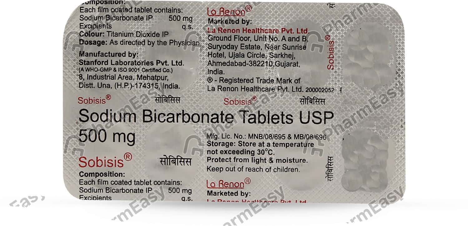 Sobisis 500 MG Tablet (10): Uses, Side Effects, Price & Dosage | PharmEasy