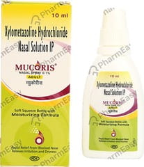 Mucoris 0.1 %W/V Nasal Spray (10): Uses, Side Effects, Price & Dosage ...
