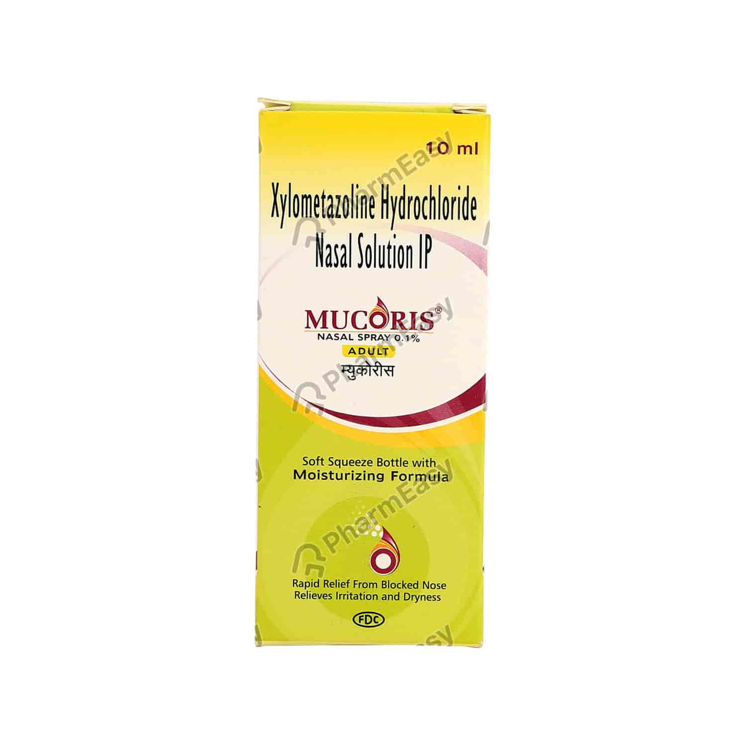 Buy Mucoris Adult 0.1% Nasal Spray 10ml Online at Flat 18% OFF* | PharmEasy