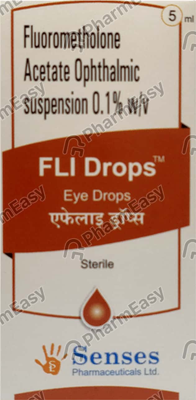 Fli 0.1 %W/V Eye Drop (5): Uses, Side Effects, Price & Dosage | PharmEasy
