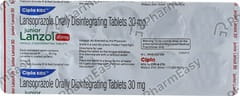 Junior Lanzol 30 MG Tablet (10): Uses, Side Effects, Price & Dosage ...