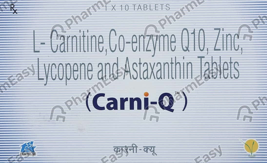 Carni-Q Tablet: Uses, Side-effects, Price, Dosage & More Info - PharmEasy
