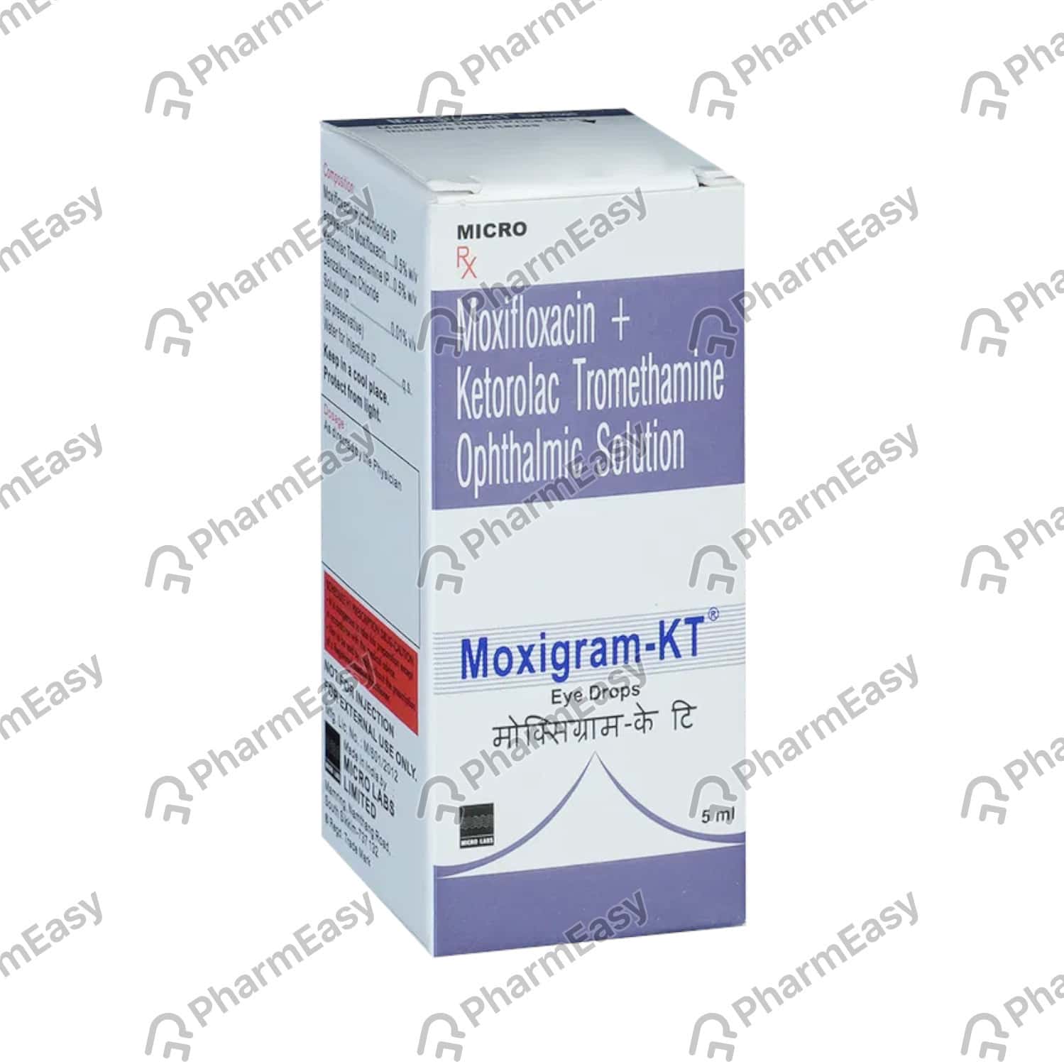 Moxigram Kt Bottle Of 5ml Eye Drops: Uses, Side Effects, Price & Dosage ...