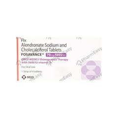Fosavance 70mg/5600iu Tablet - Uses, Side Effects, Dosage, Composition ...