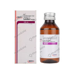 Buy Levilex 100 MG Syrup (100) Online at Flat 18% OFF* | PharmEasy